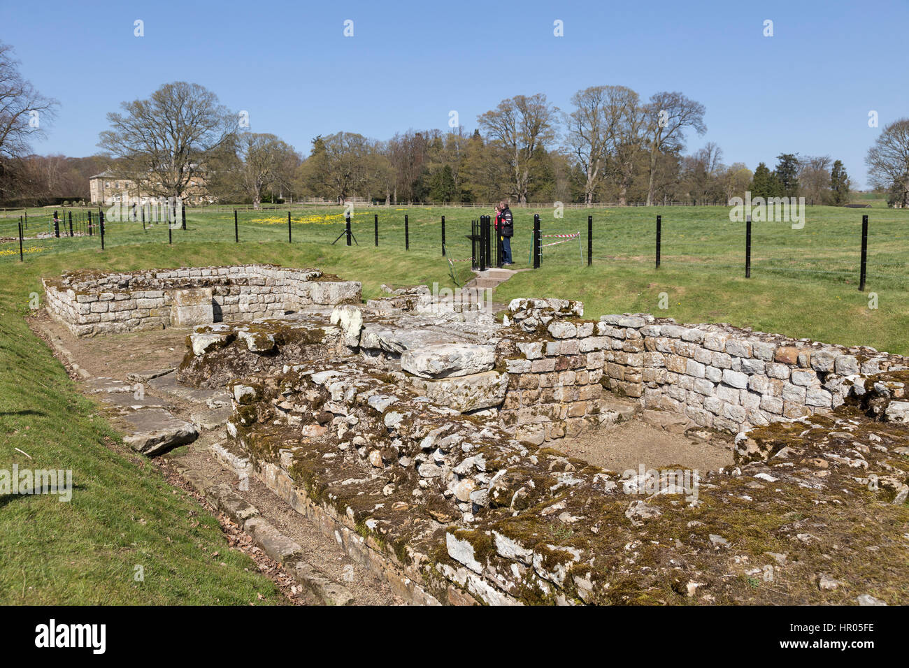 Hadrian's Wall: Chesters Roman fort (Cilurnum or Cilurvum) - the ...