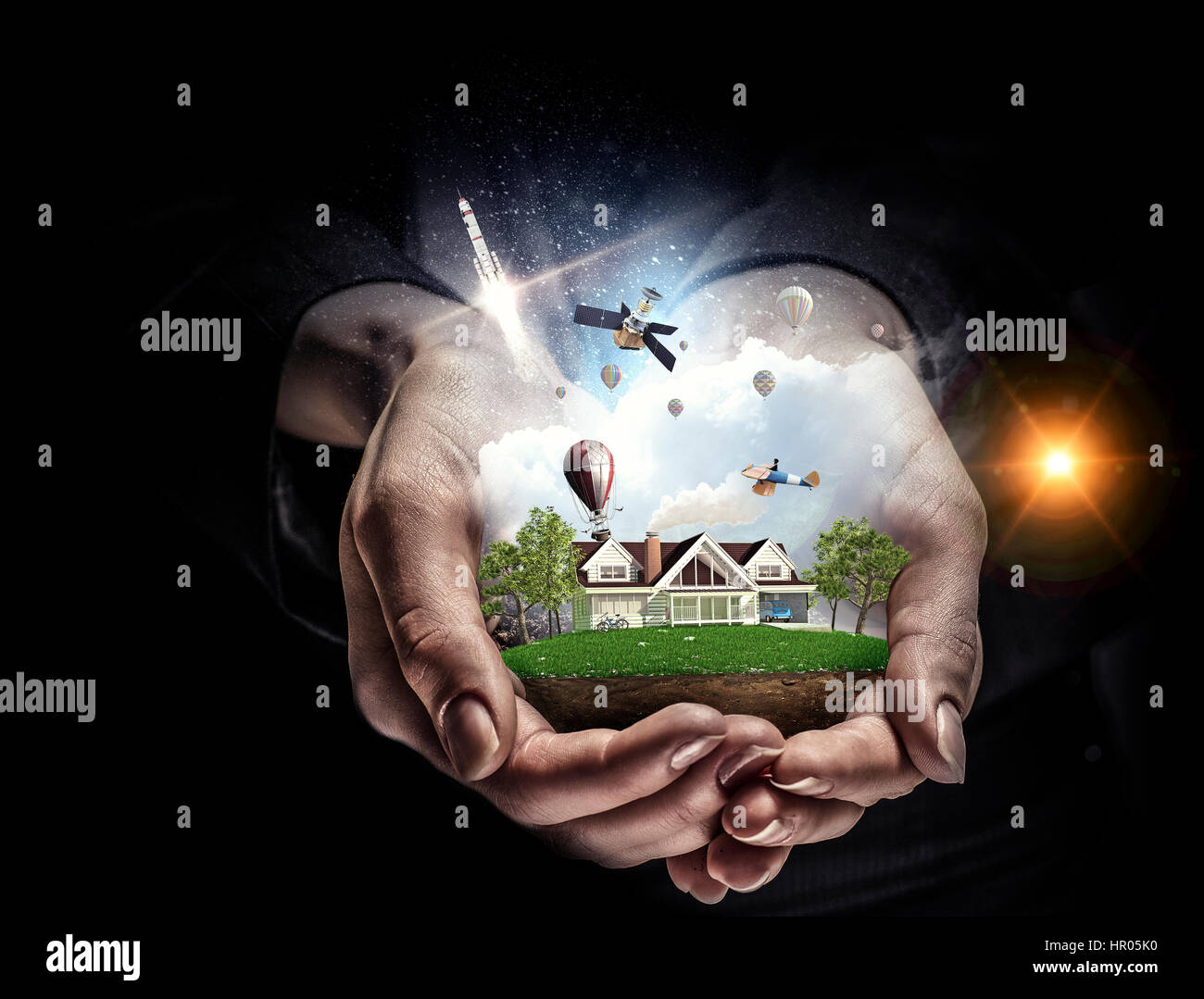 Built by human hands hi-res stock photography and images - Alamy