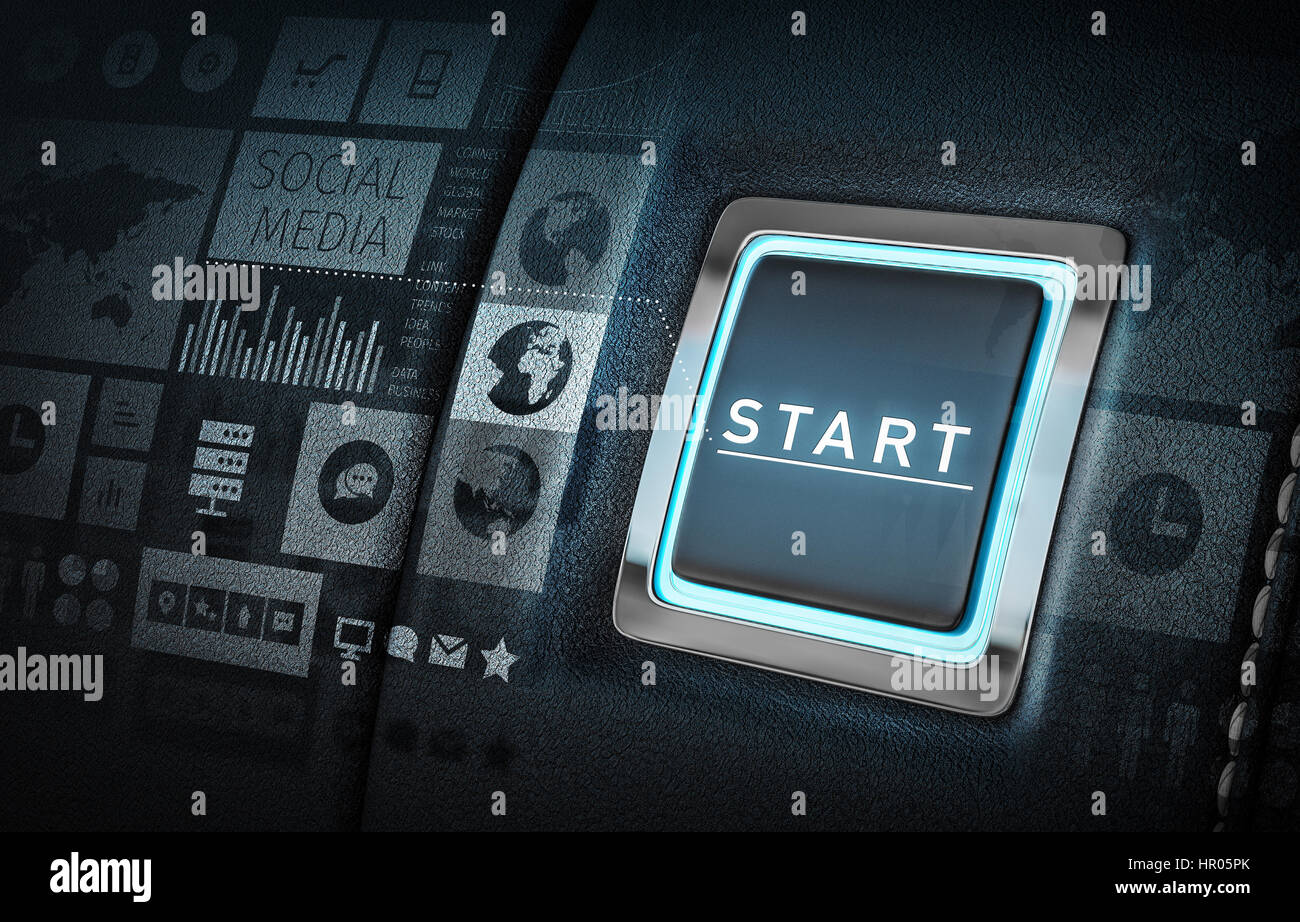 User digital display . Mixed media Stock Photo - Alamy