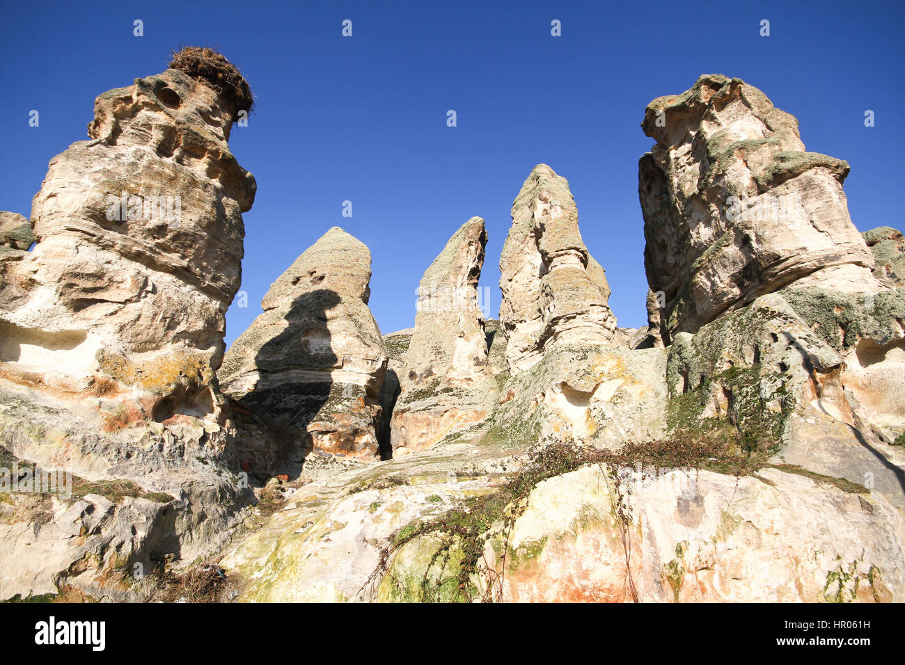 Rock formations in Capadocia, Turkey Stock Photo - Alamy