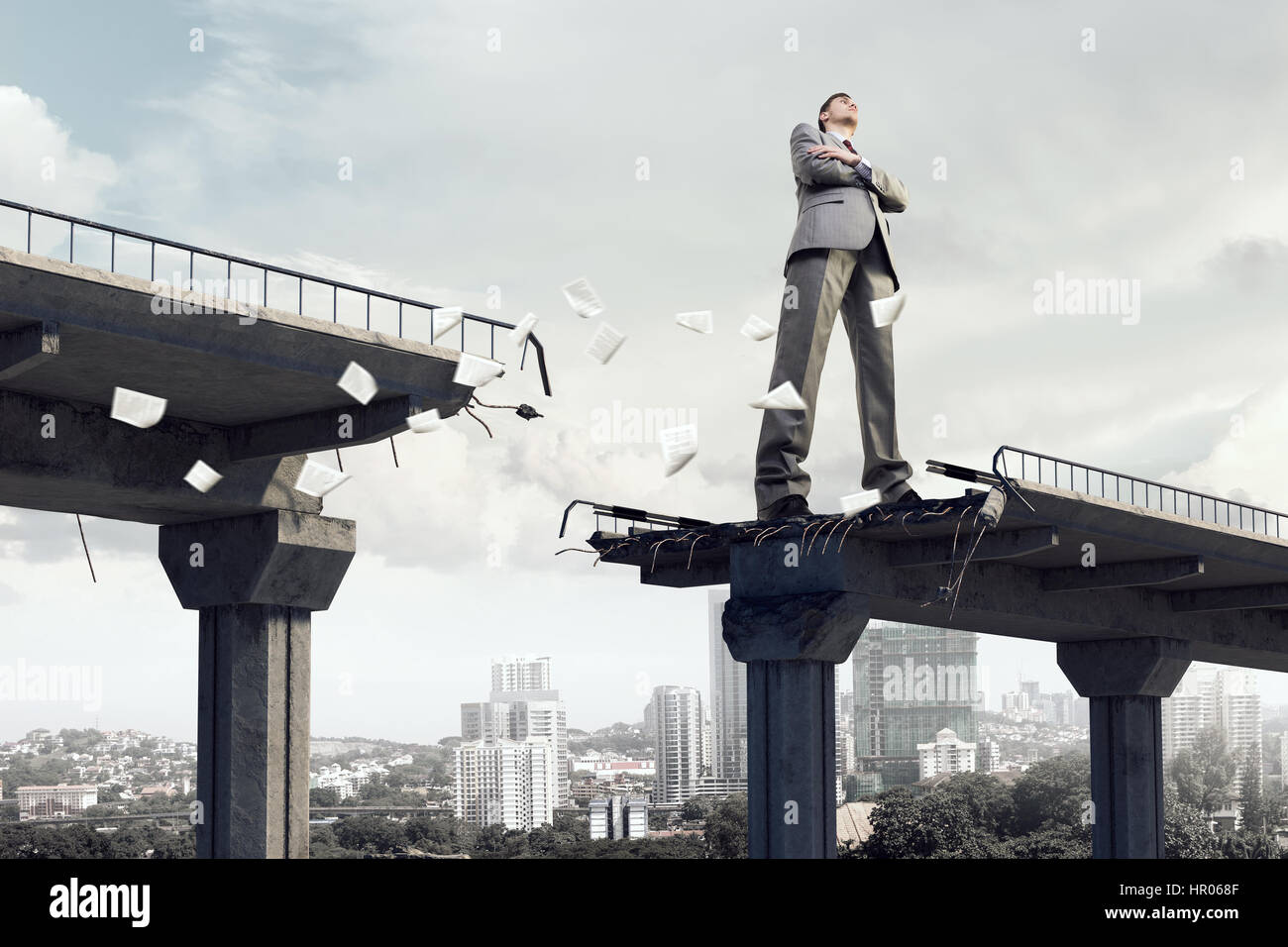 He is big boss and has power . Mixed media Stock Photo - Alamy
