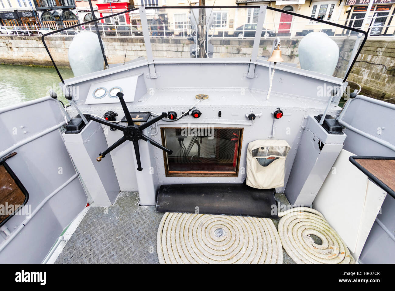 Restored P22, type 21 US naval Rhine River gunboat from the 1950s ...