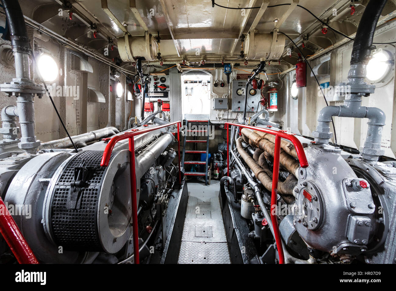 Restored P22, type 21 US naval Rhine River gunboat from the 1950s ...