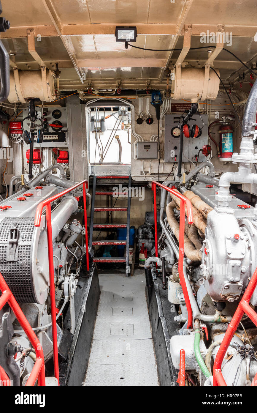Restored P22, type 21 US naval Rhine River gunboat from the 1950s ...