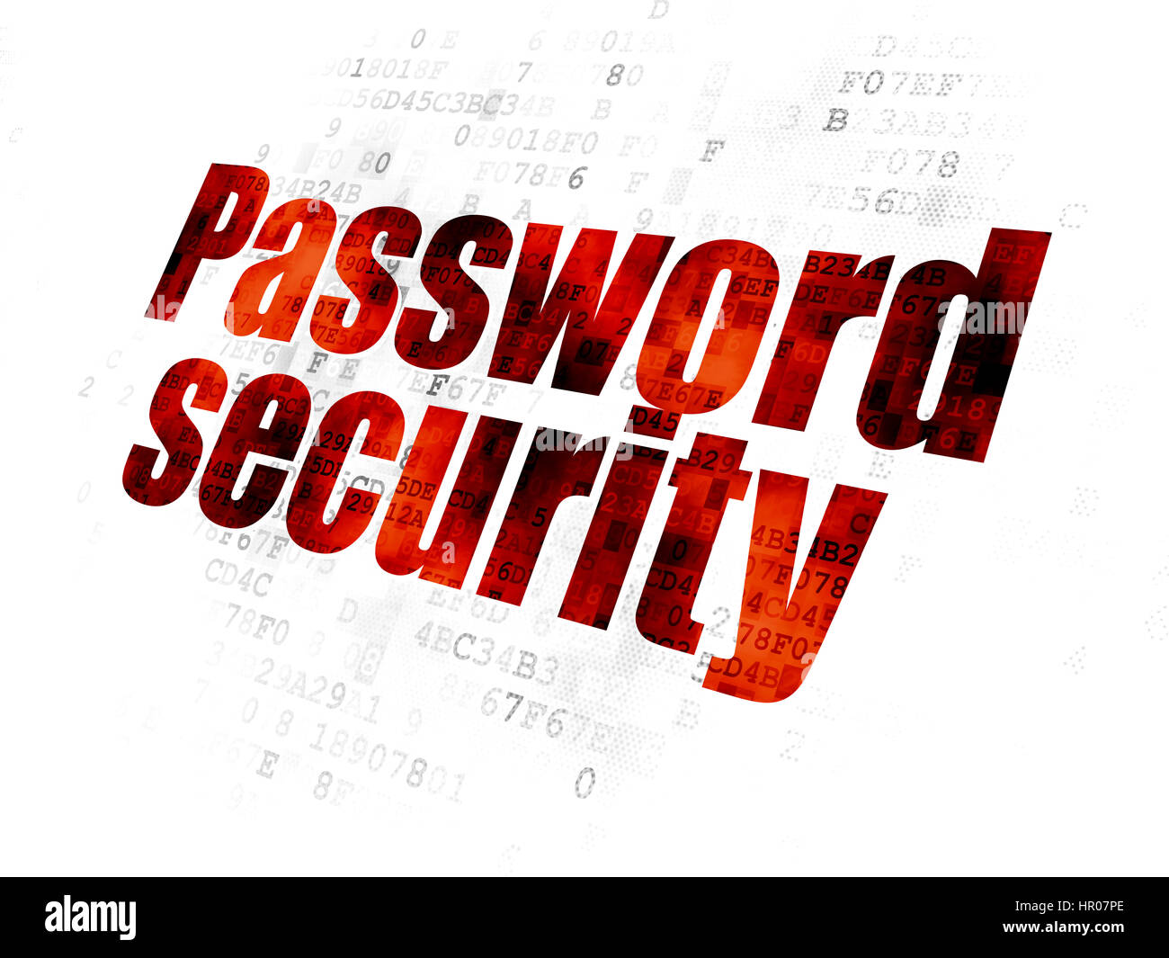 Safety concept: Password Security on Digital background Stock Photo - Alamy