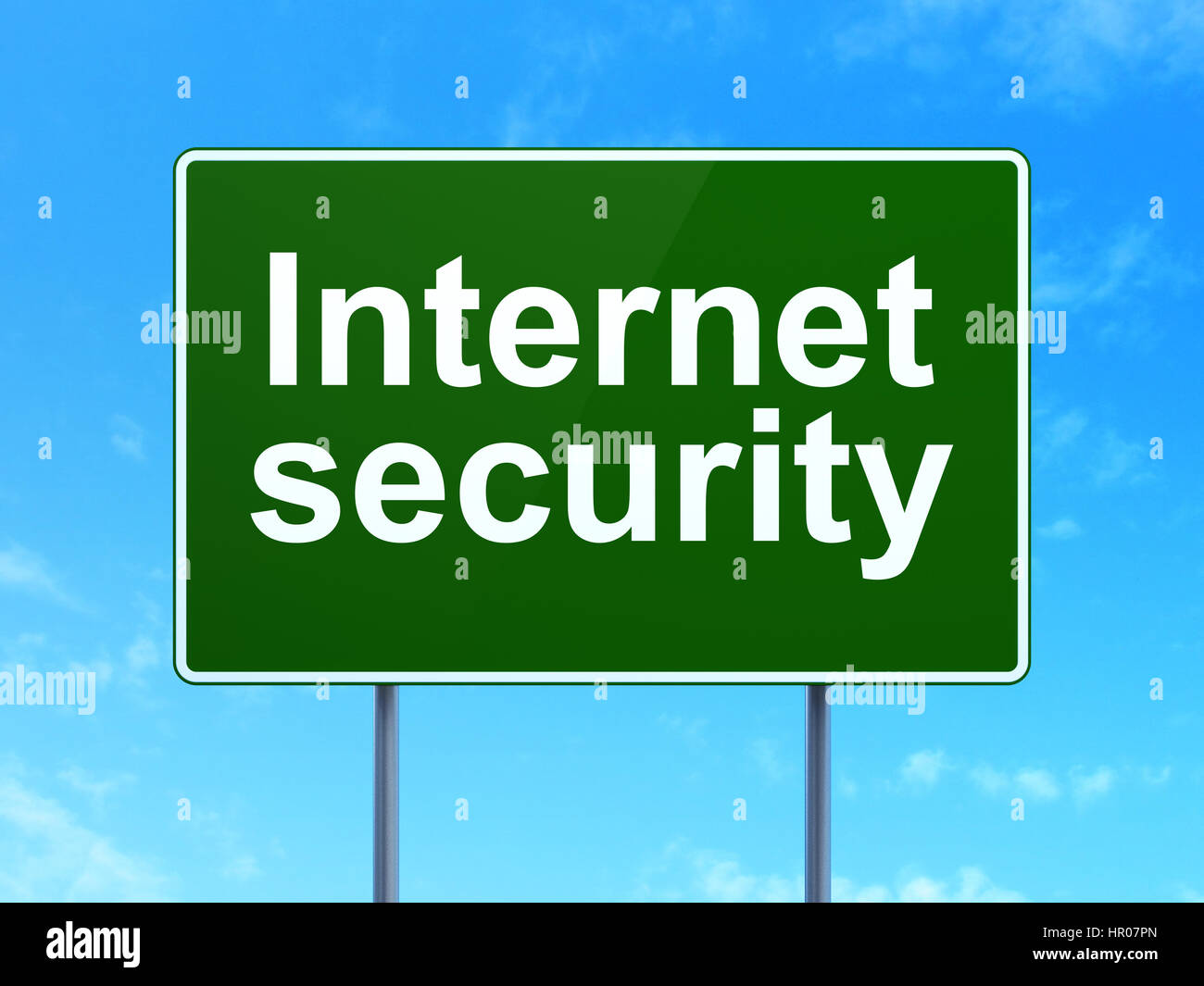 Security concept: Internet Security on road sign background Stock Photo ...