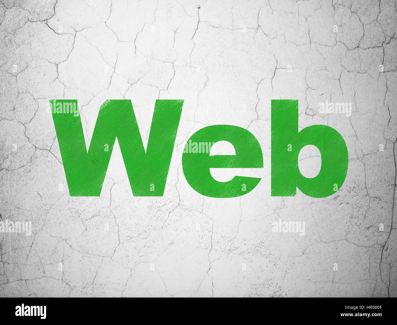 Web design concept: Web on wall background Stock Photo - Alamy