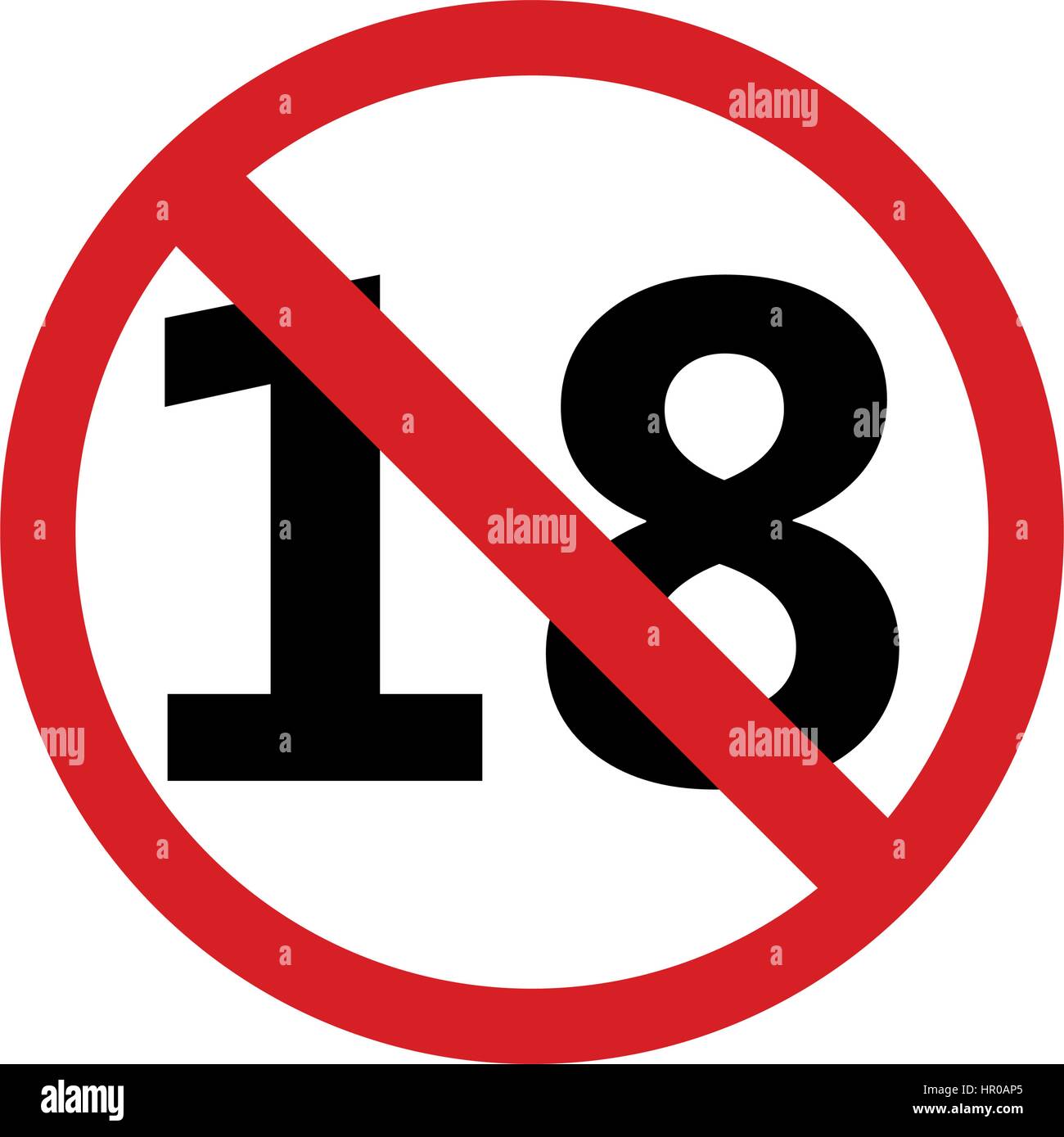 18 year old Stock Vector Images - Alamy