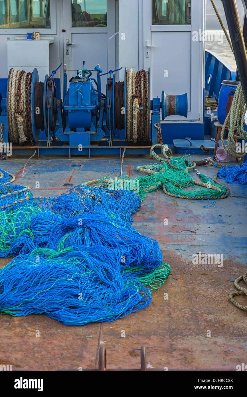 Trawler fish deck hi-res stock photography and images - Alamy
