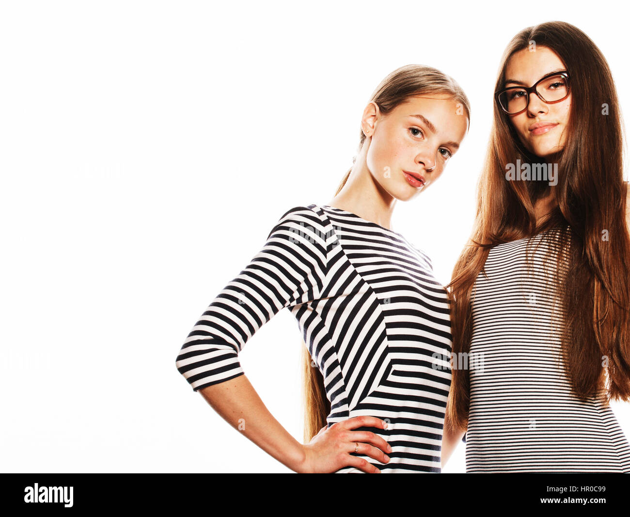 Two women wearing same dress hi-res stock photography and images - Alamy