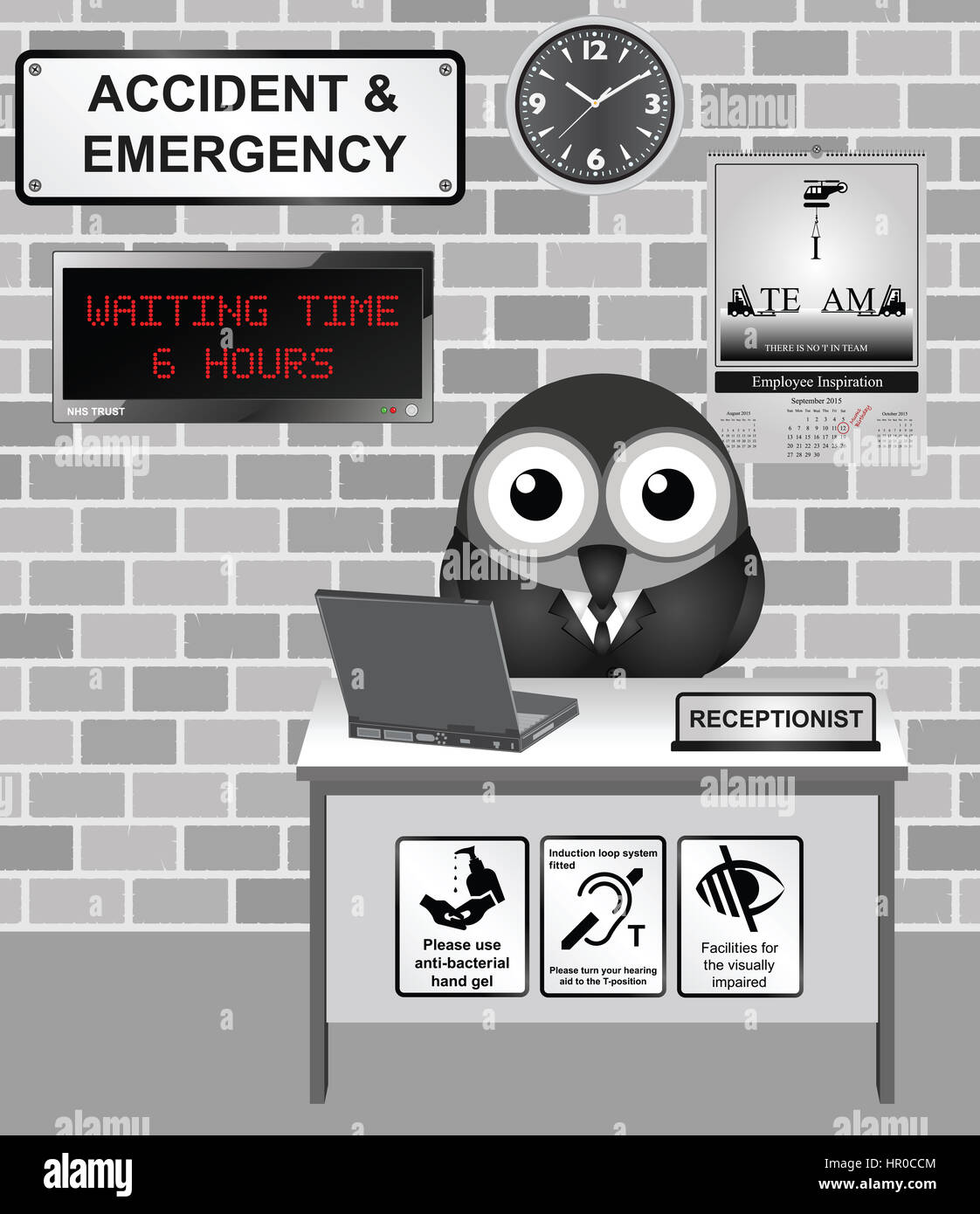 Accident and emergency waiting room hi-res stock photography and images ...