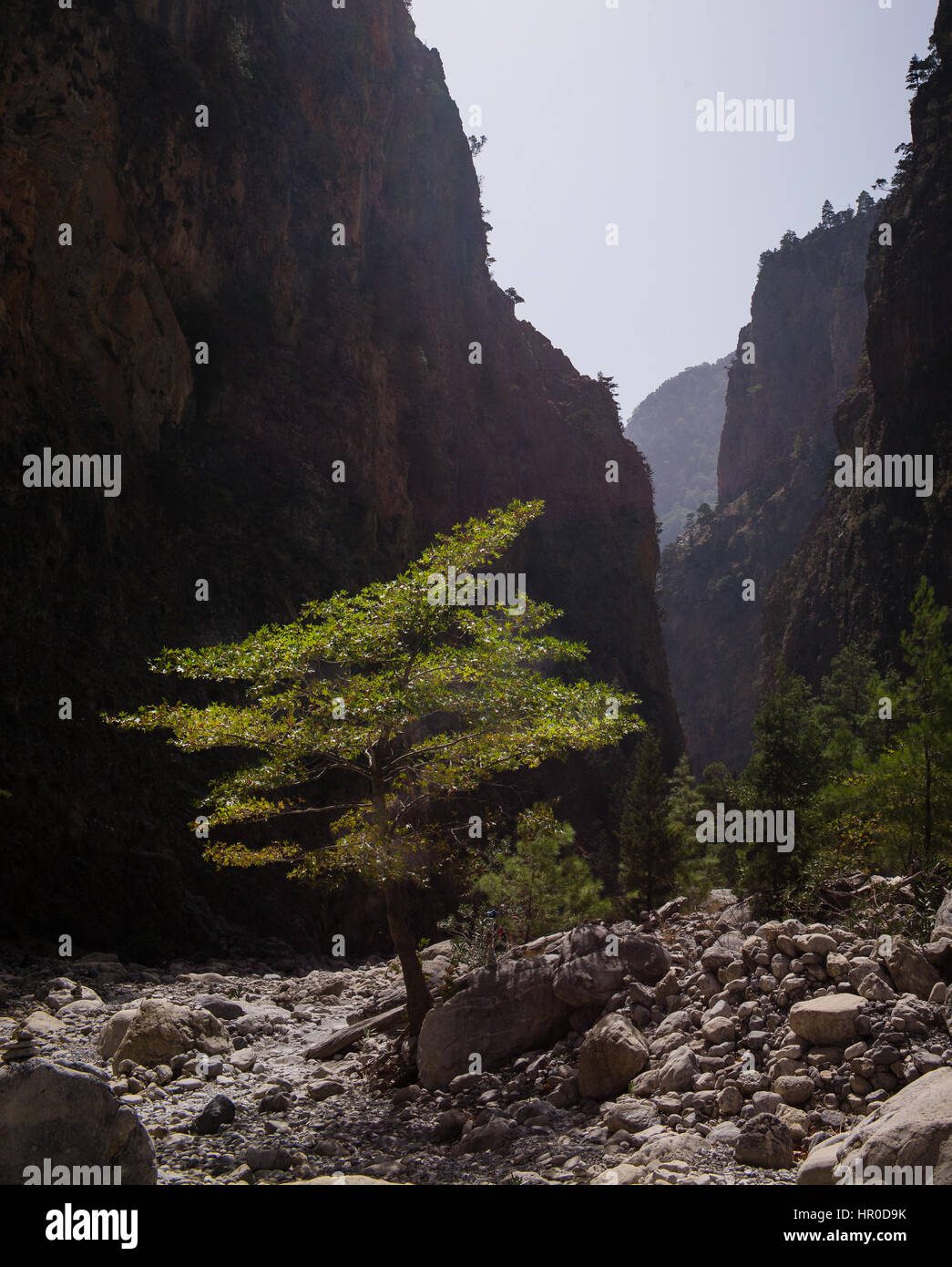 Samarian Gorge, Crete Stock Photo - Alamy