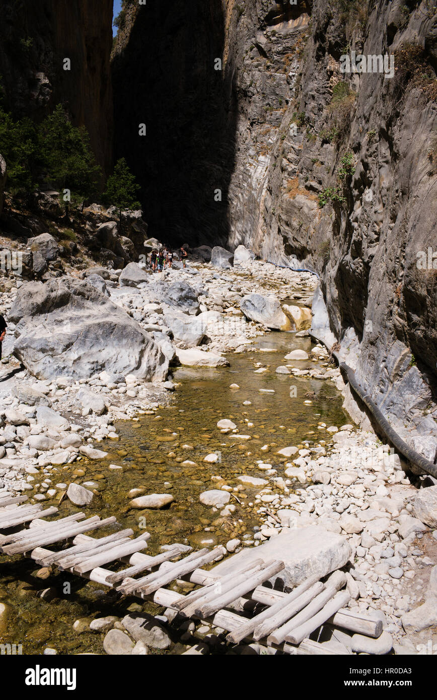 Samarian Gorge, Crete Stock Photo - Alamy