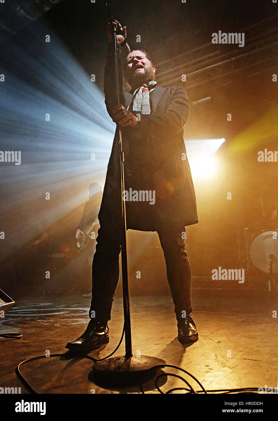 Rival Sons Performing at Liverpool O2 Academy Featuring: Rival Sons ...