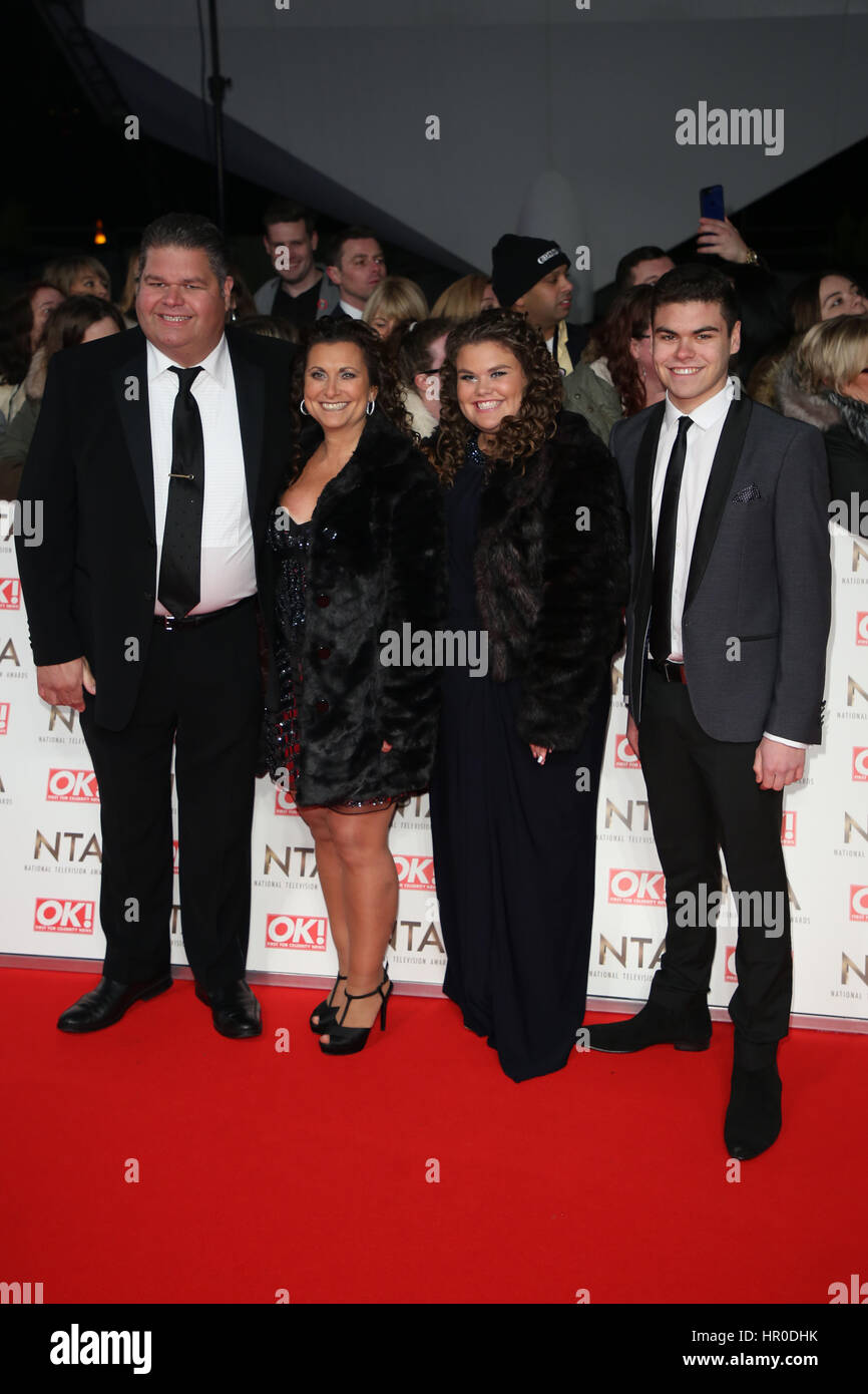 The National TV Awards (NTA's) held at the O2 - Arrivals Featuring ...