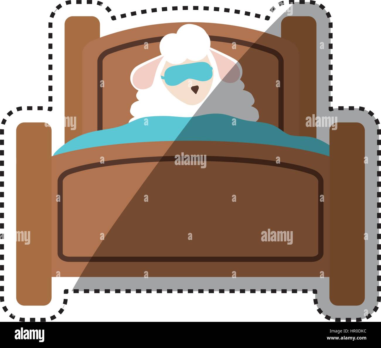 Sleeping Cartoon Sheep High Resolution Stock Photography and Images - Alamy