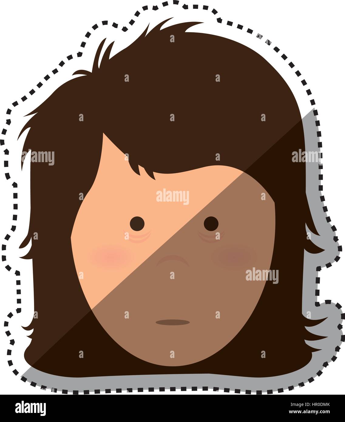 Insomnia woman cartoon Stock Vector Image & Art - Alamy