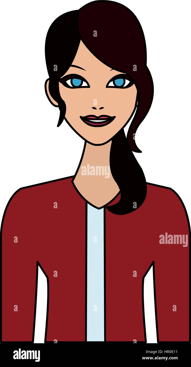 happy young woman icon image Stock Vector Image & Art - Alamy
