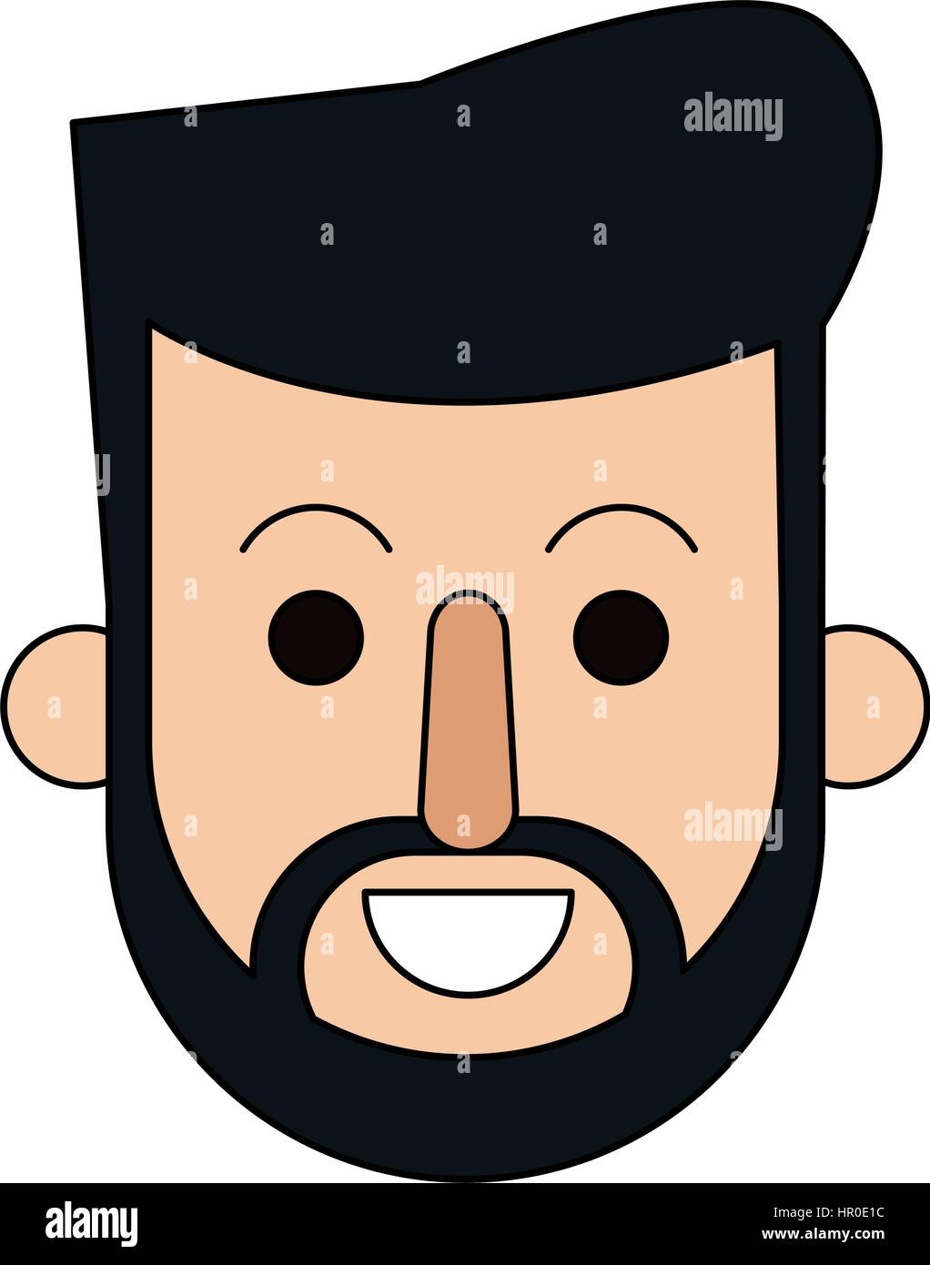 happy man icon image Stock Vector Image & Art - Alamy