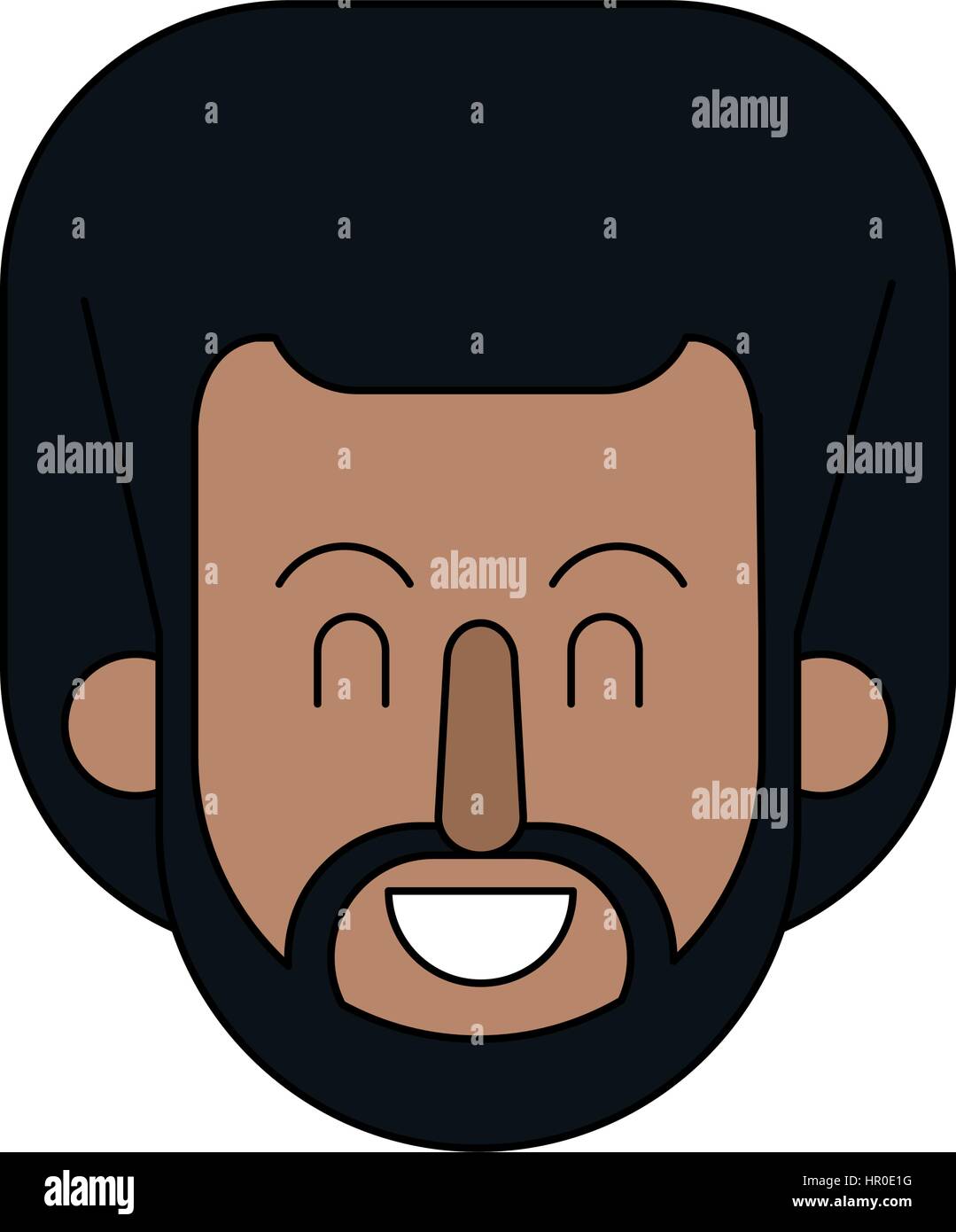 happy man icon image Stock Vector Image & Art - Alamy