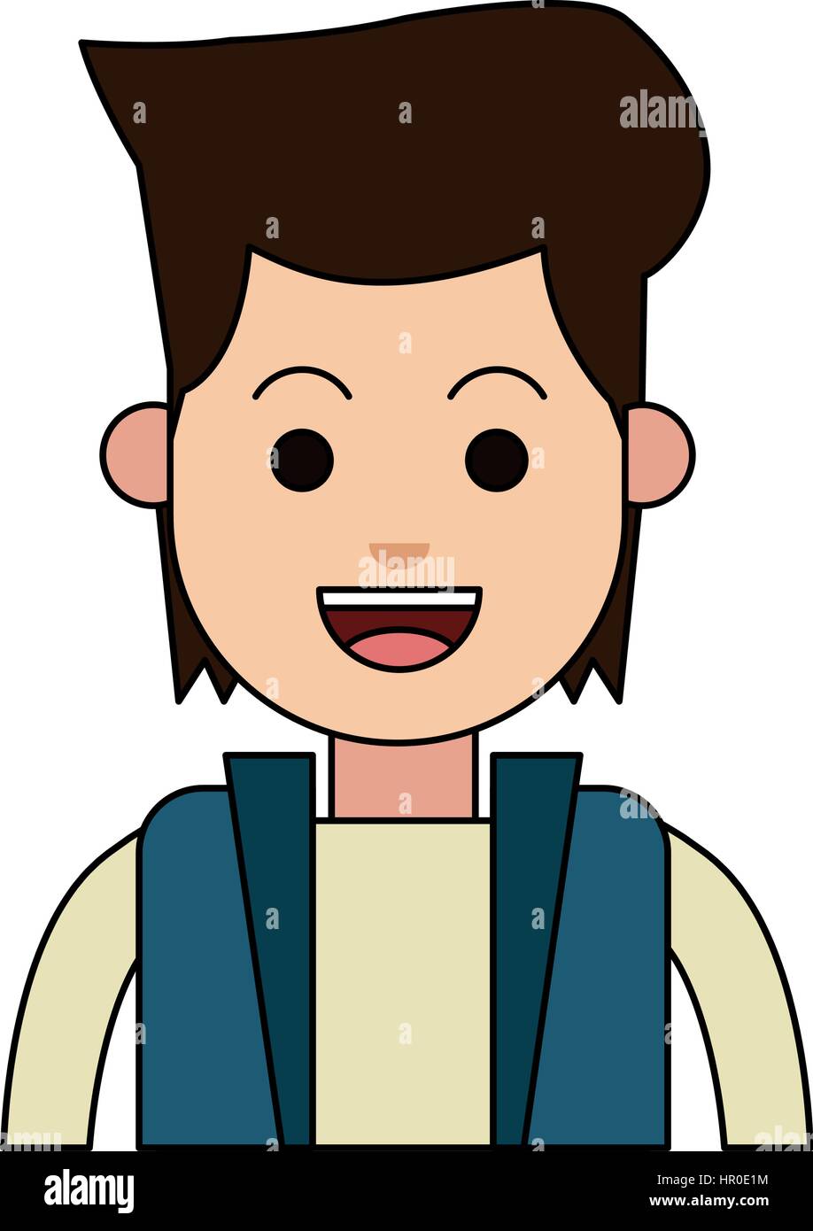 happy man icon image Stock Vector Image & Art - Alamy