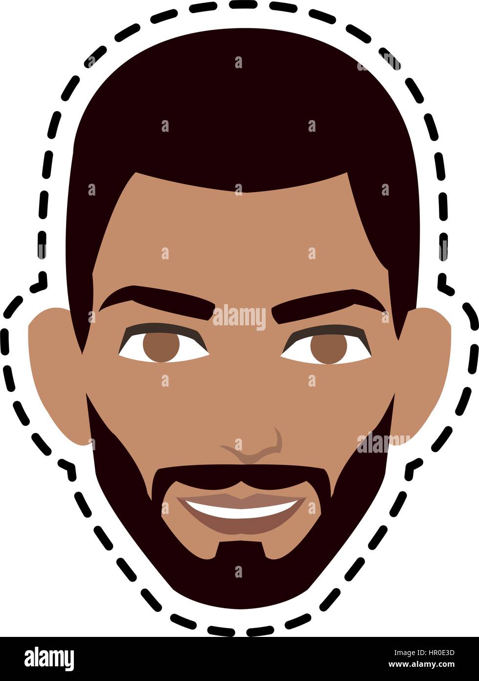 happy man icon image Stock Vector Image & Art - Alamy