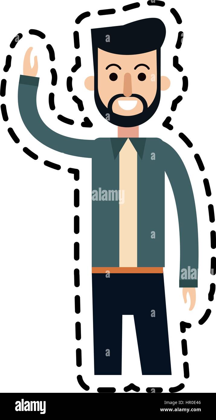 happy man icon image Stock Vector Image & Art - Alamy