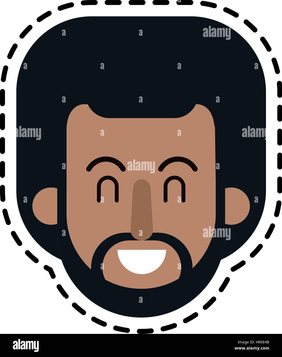happy man icon image Stock Vector Image & Art - Alamy