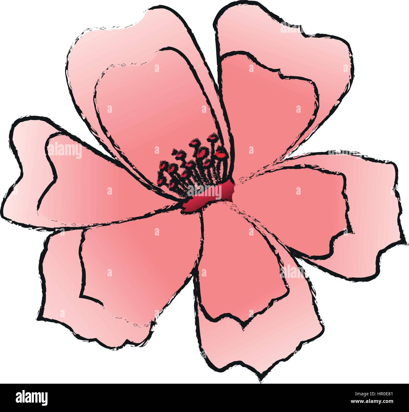 beautiful flower icon Stock Vector Image & Art - Alamy