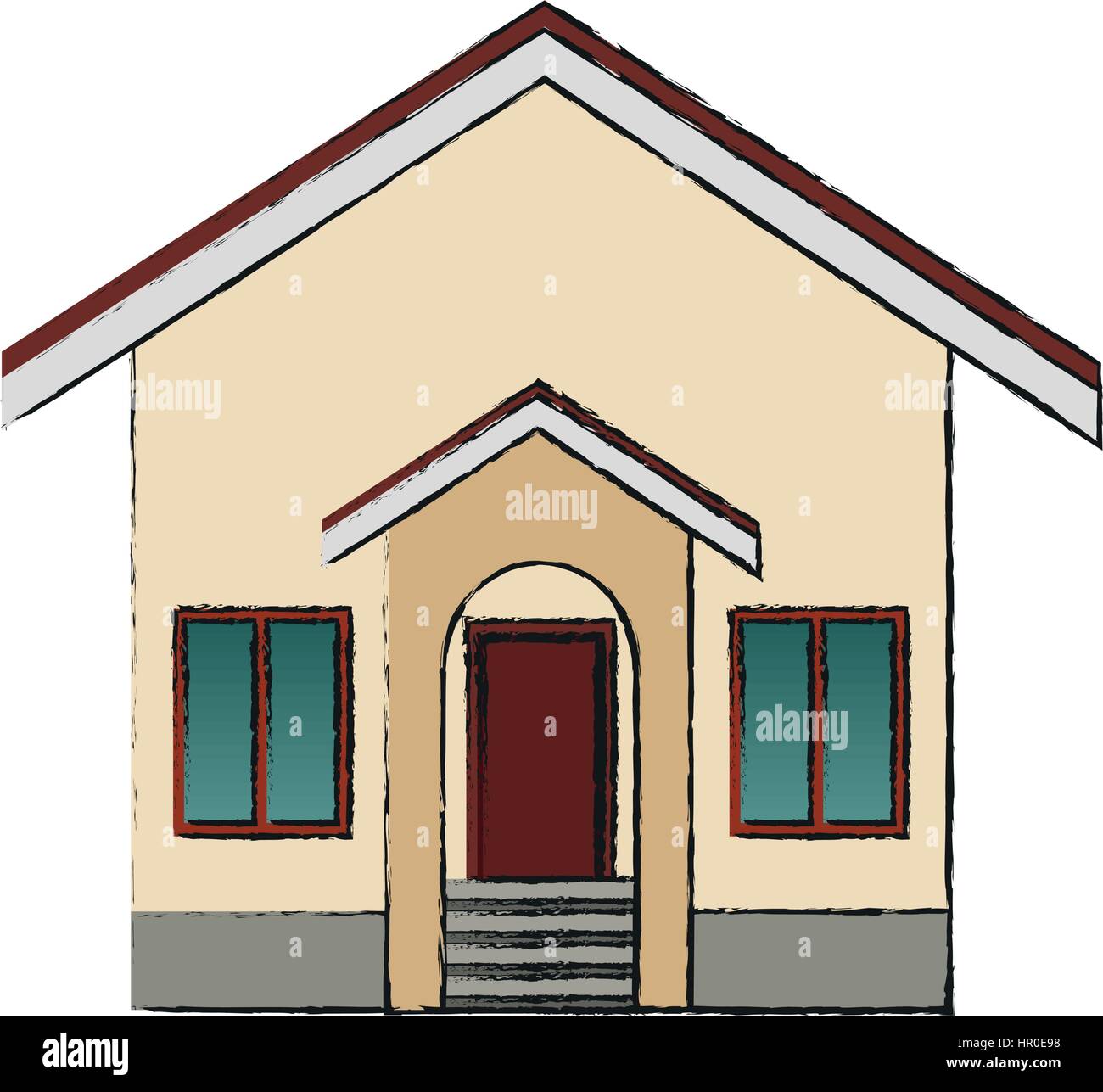 modern house icon Stock Vector Image & Art - Alamy