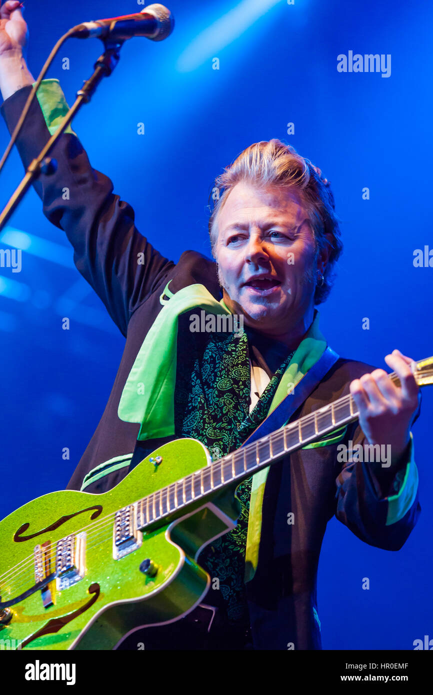 Brian Setzer, formerly of the Stray Cats leads the field in rockabilly ...