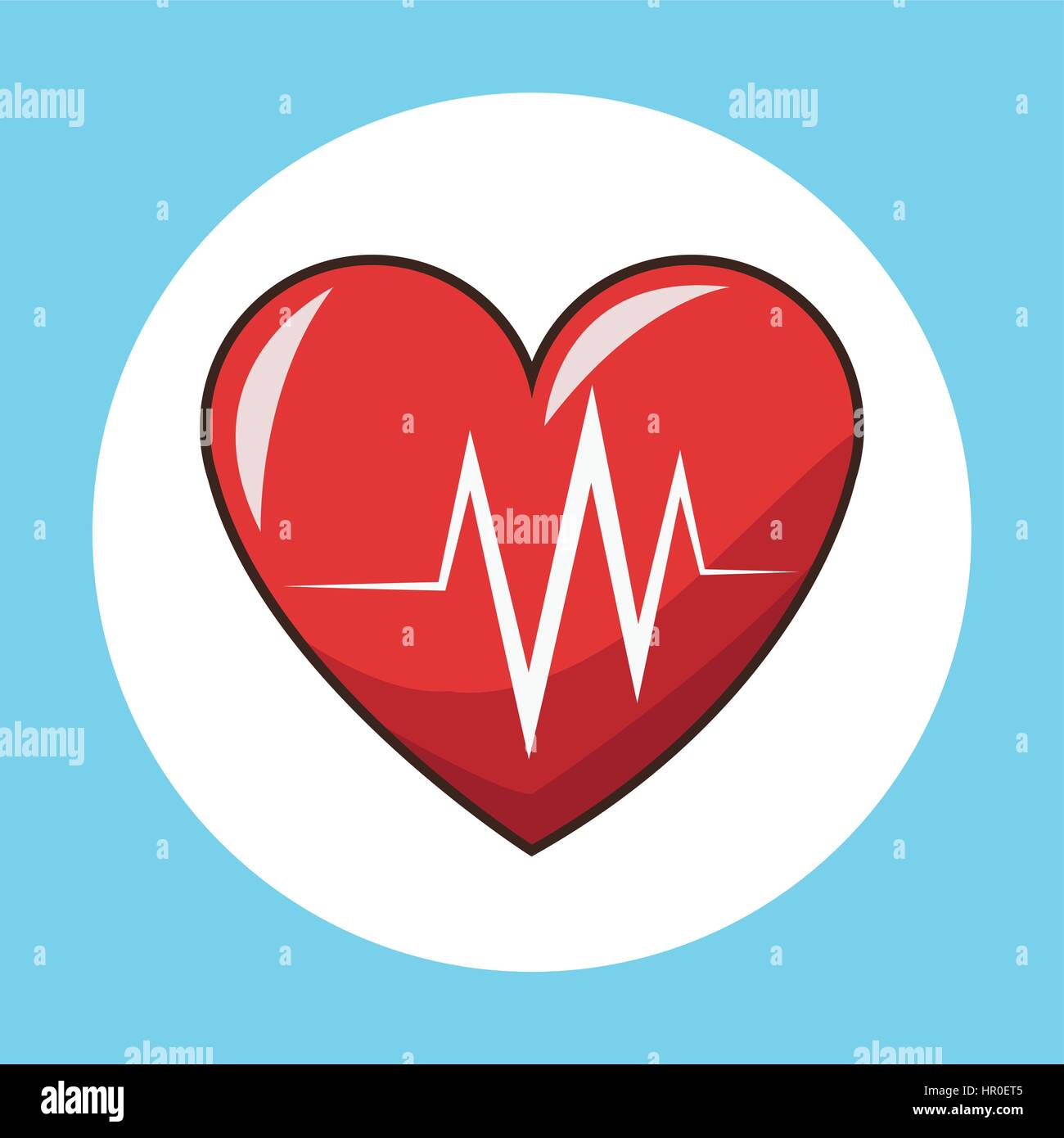 Fast Heartbeat Clipart