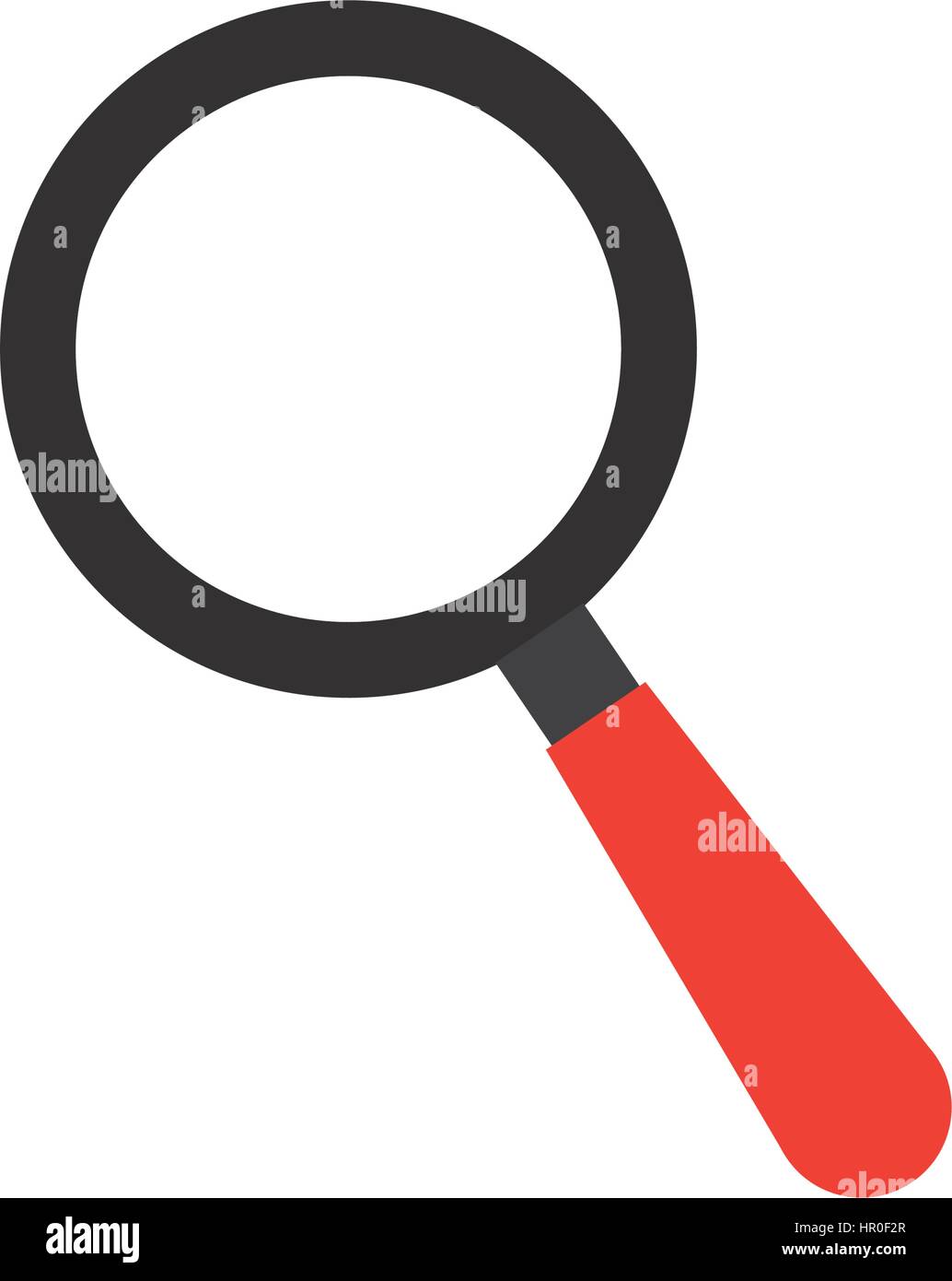 Magnifying glass lupe Stock Vector Image & Art - Alamy
