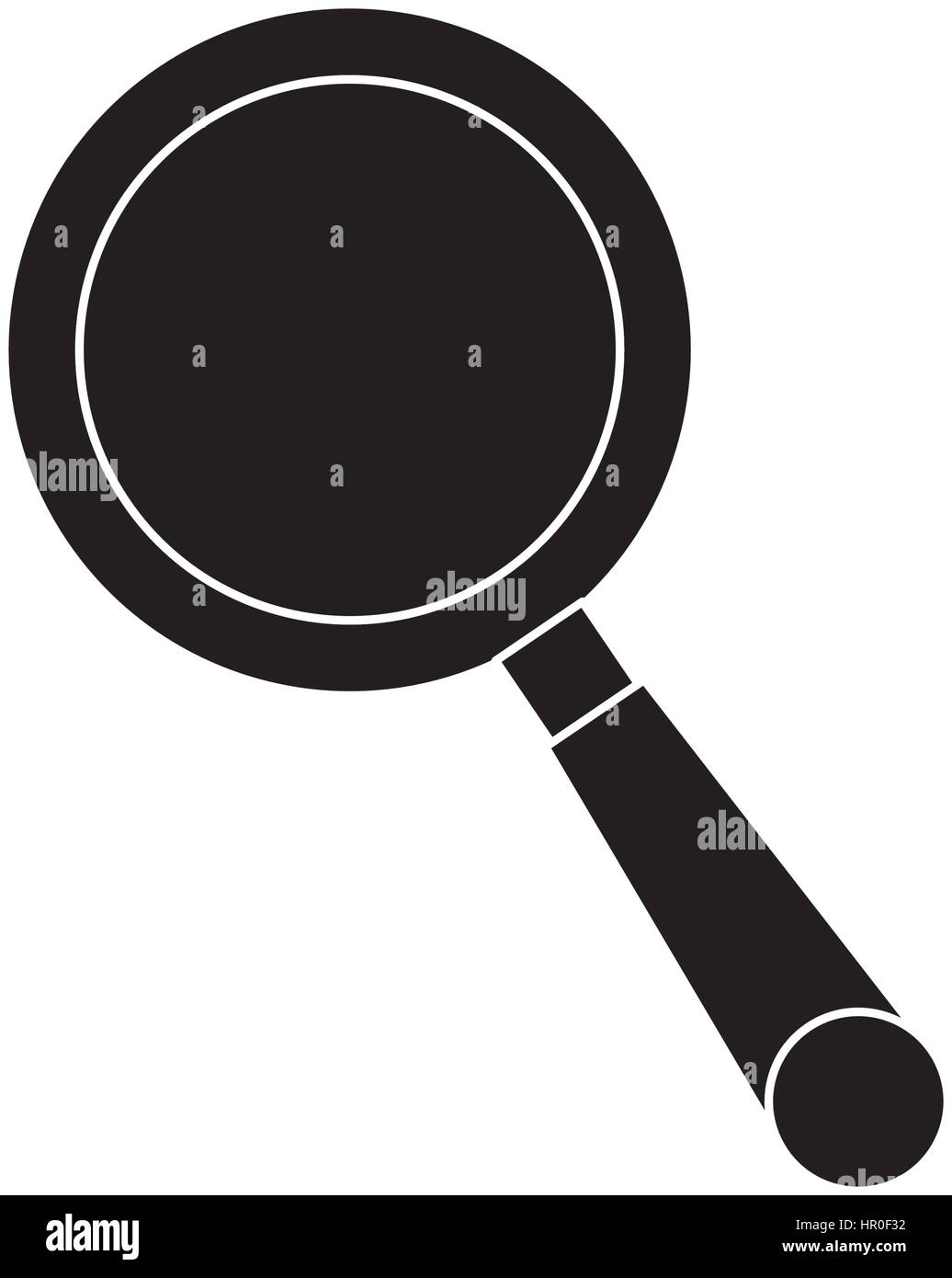Magnifying glass lupe Stock Vector Image & Art - Alamy