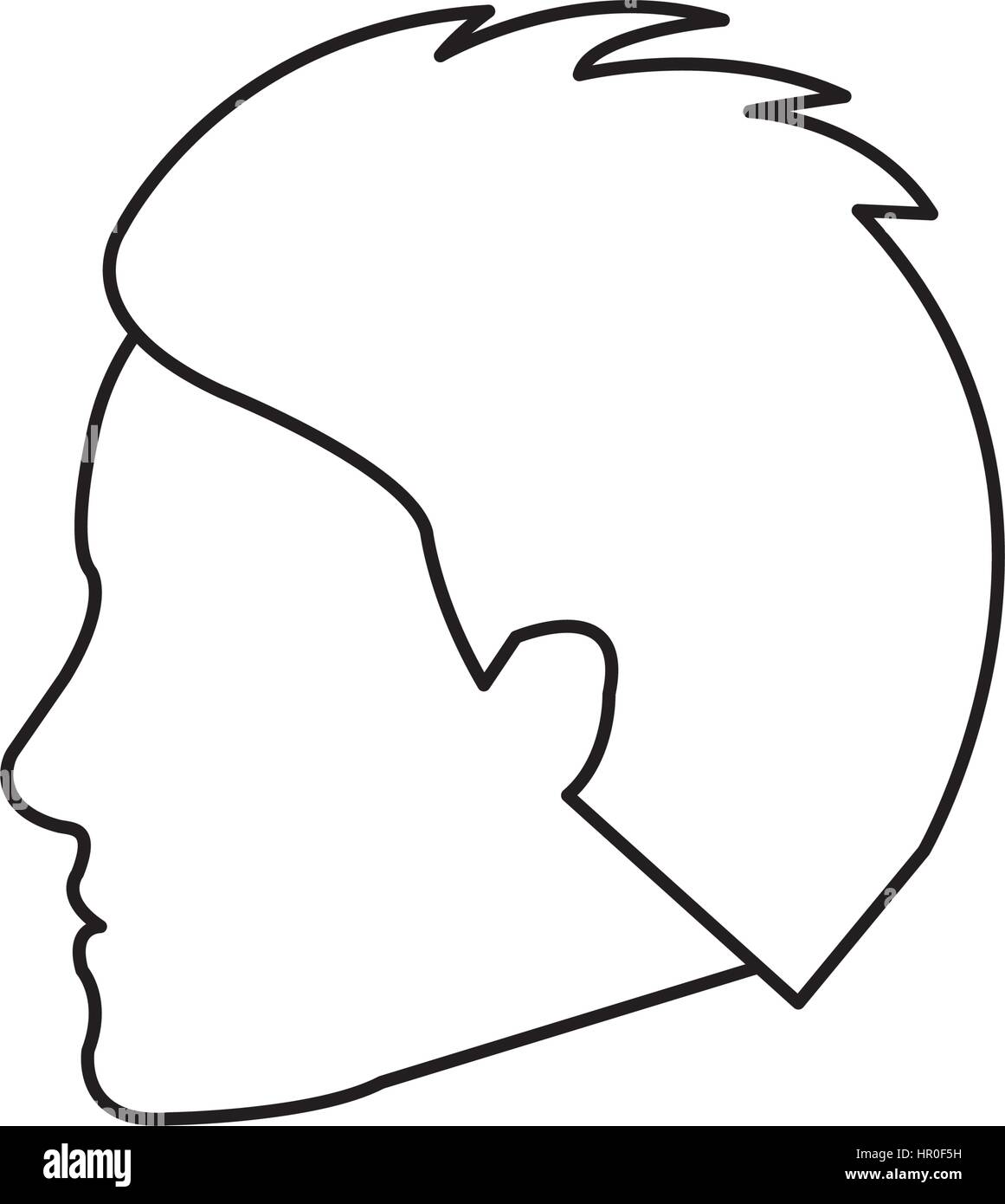 Man faceless head Stock Vector Image & Art - Alamy