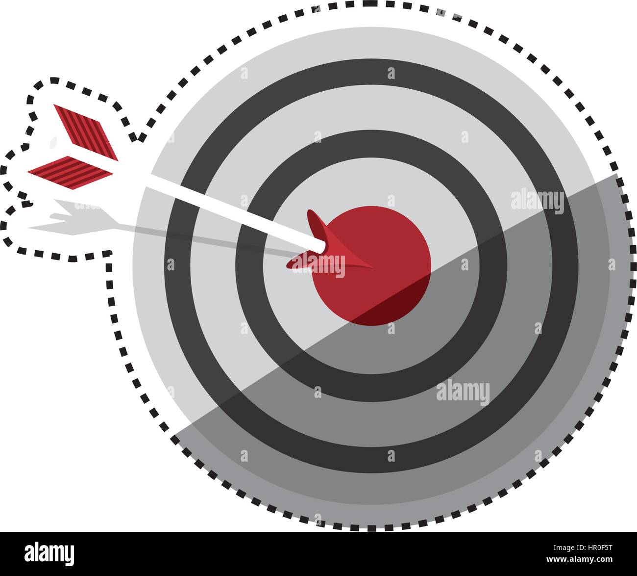 Target dartboard symbol Stock Vector Image & Art - Alamy