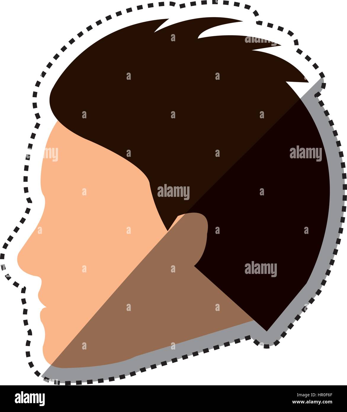 Man faceless head Stock Vector Image & Art - Alamy