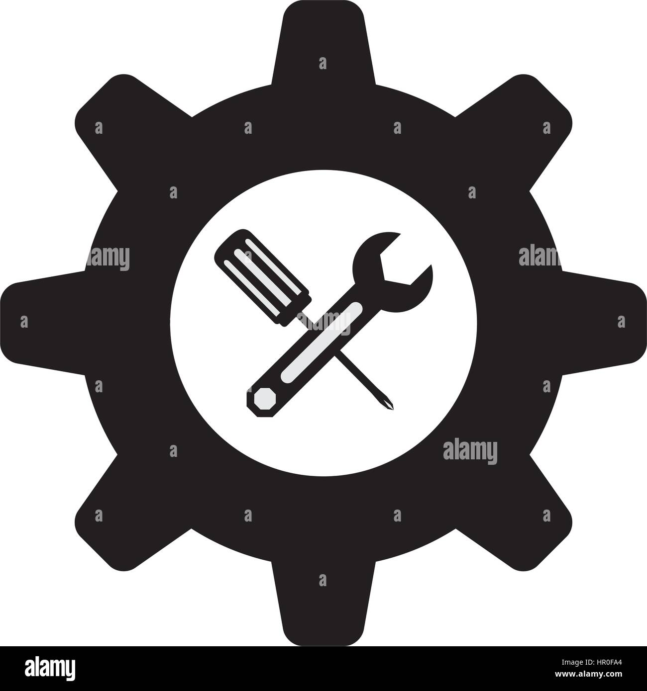 Construction tools symbol Stock Vector Image & Art - Alamy