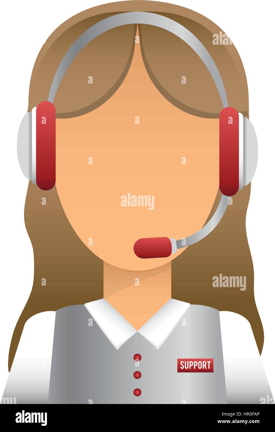Call center operator Stock Vector Image & Art - Alamy