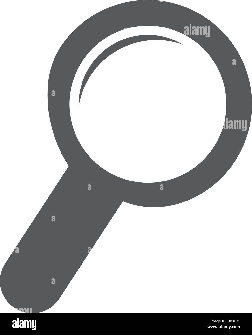 Magnifying glass lupe Stock Vector Image & Art - Alamy