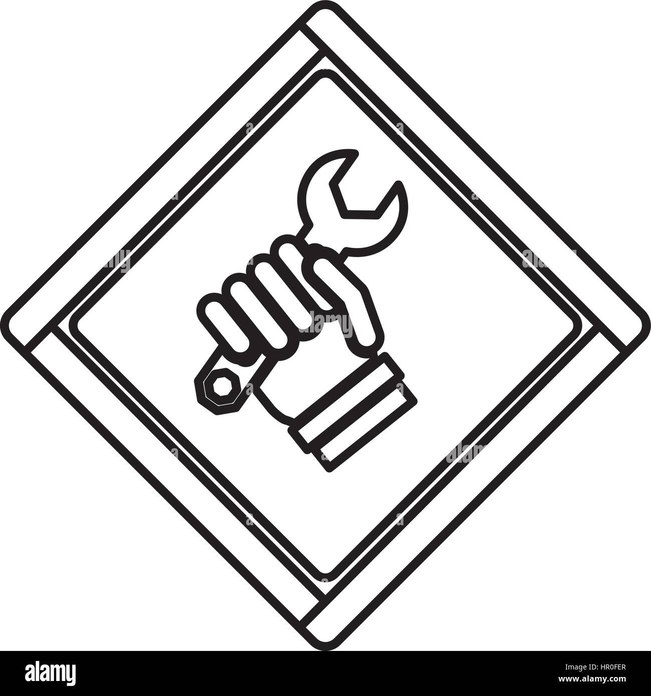 Construction tools symbol Stock Vector Image & Art - Alamy