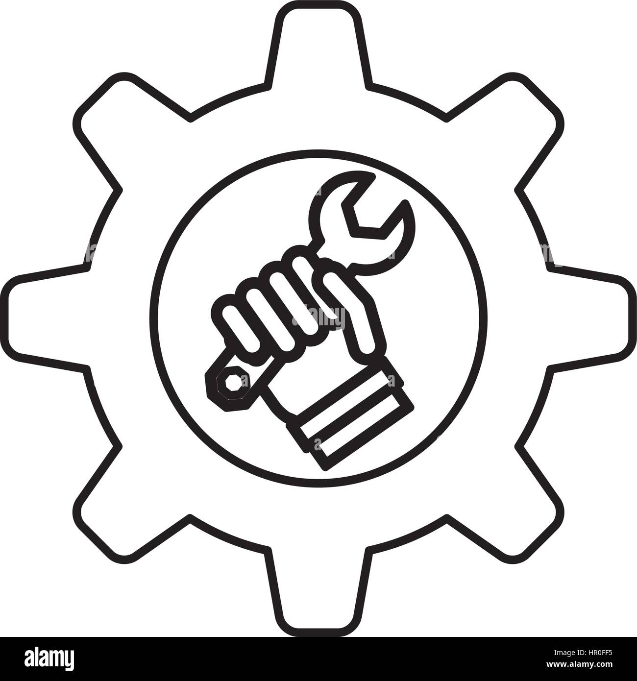 Construction tools symbol Stock Vector Image & Art - Alamy