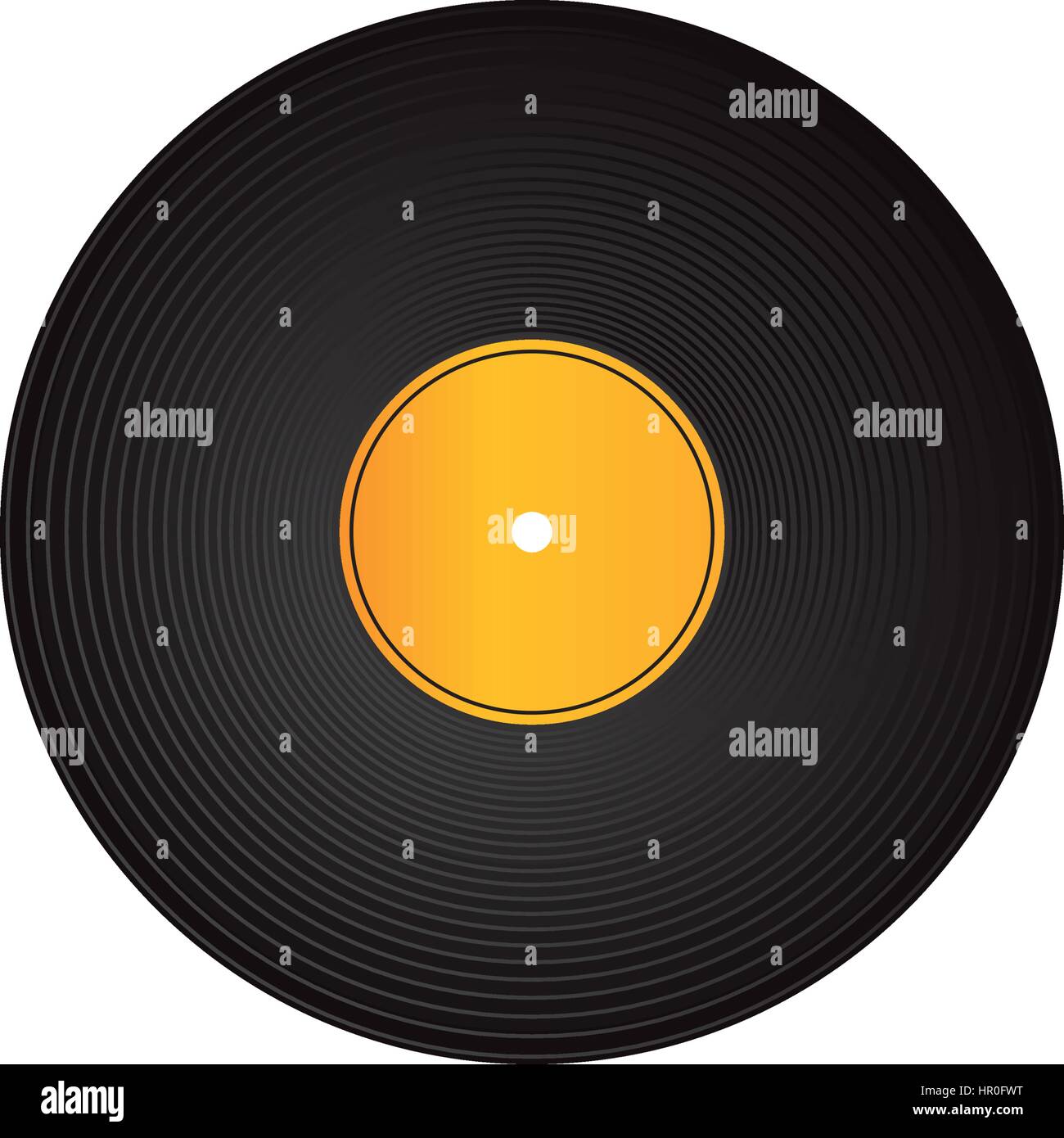 Vinyl music isolated Stock Vector Image & Art - Alamy