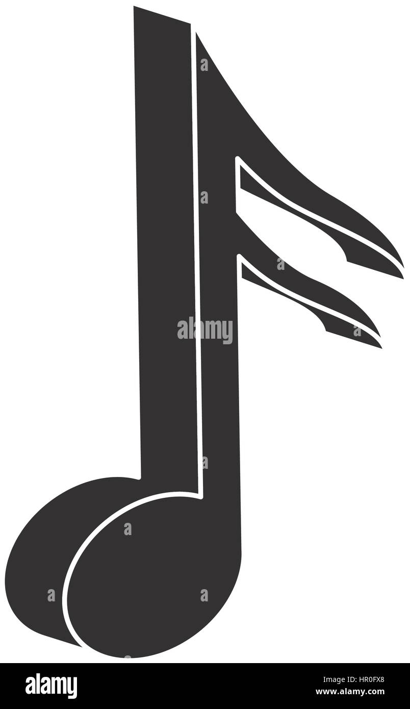 Music note symbol Stock Vector Image & Art - Alamy