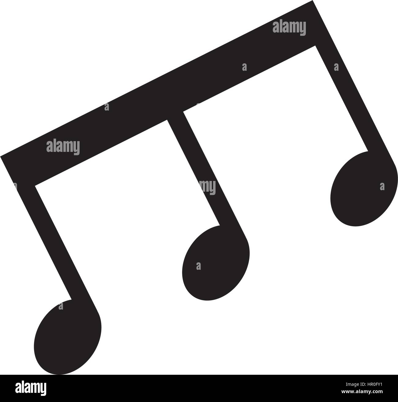 Music note symbol Stock Vector Image & Art - Alamy