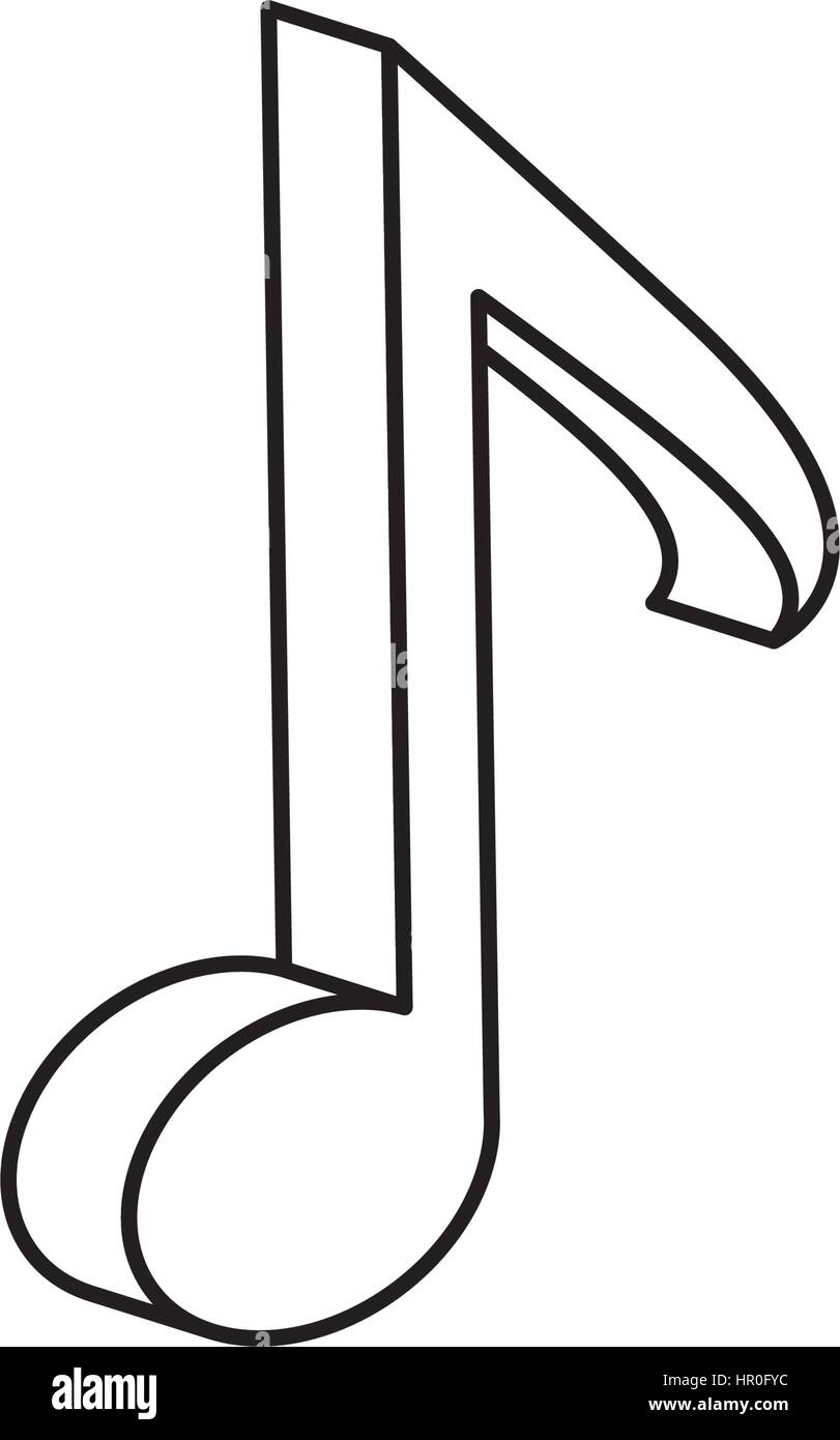 Music note symbol Stock Vector Image & Art - Alamy