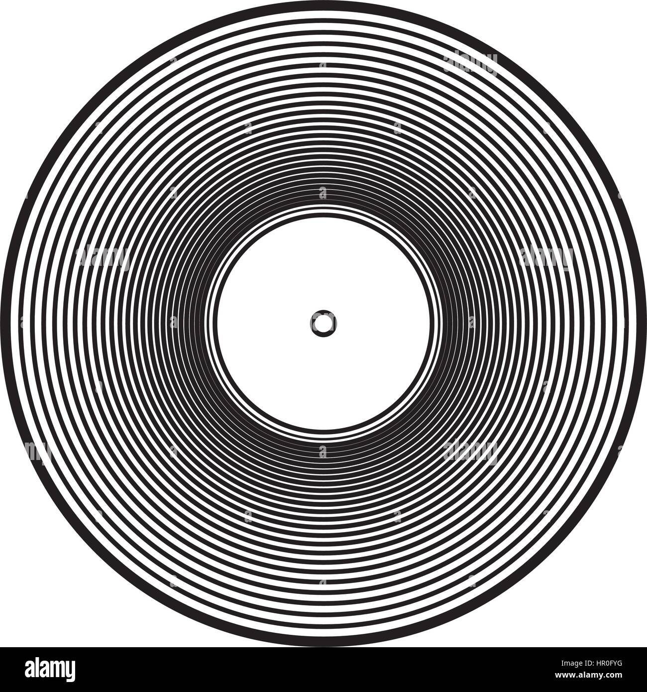 Vinyl music isolated Stock Vector Image & Art - Alamy