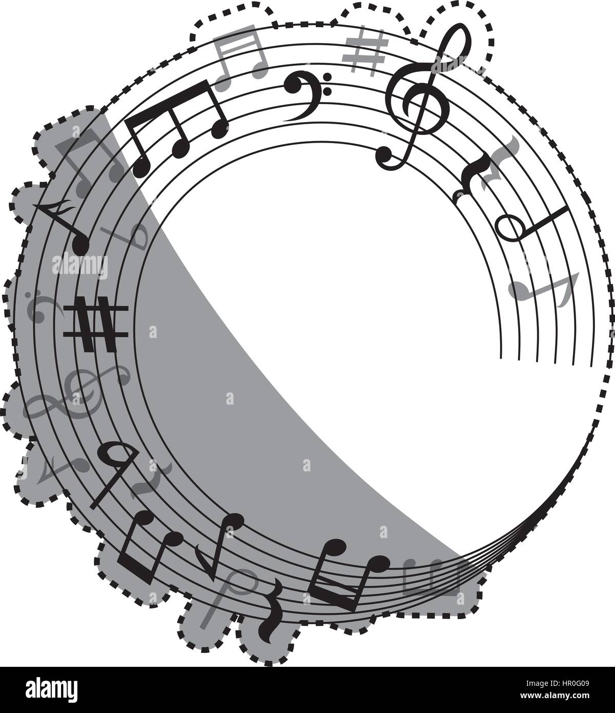 Music notes symbol Stock Vector Image & Art - Alamy