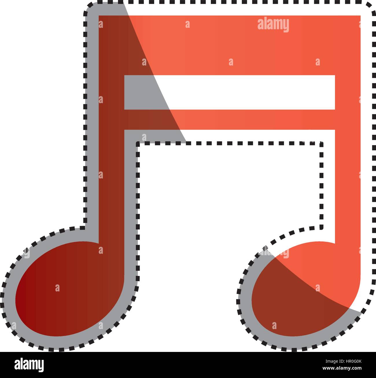 Music note symbol Stock Vector Image & Art - Alamy