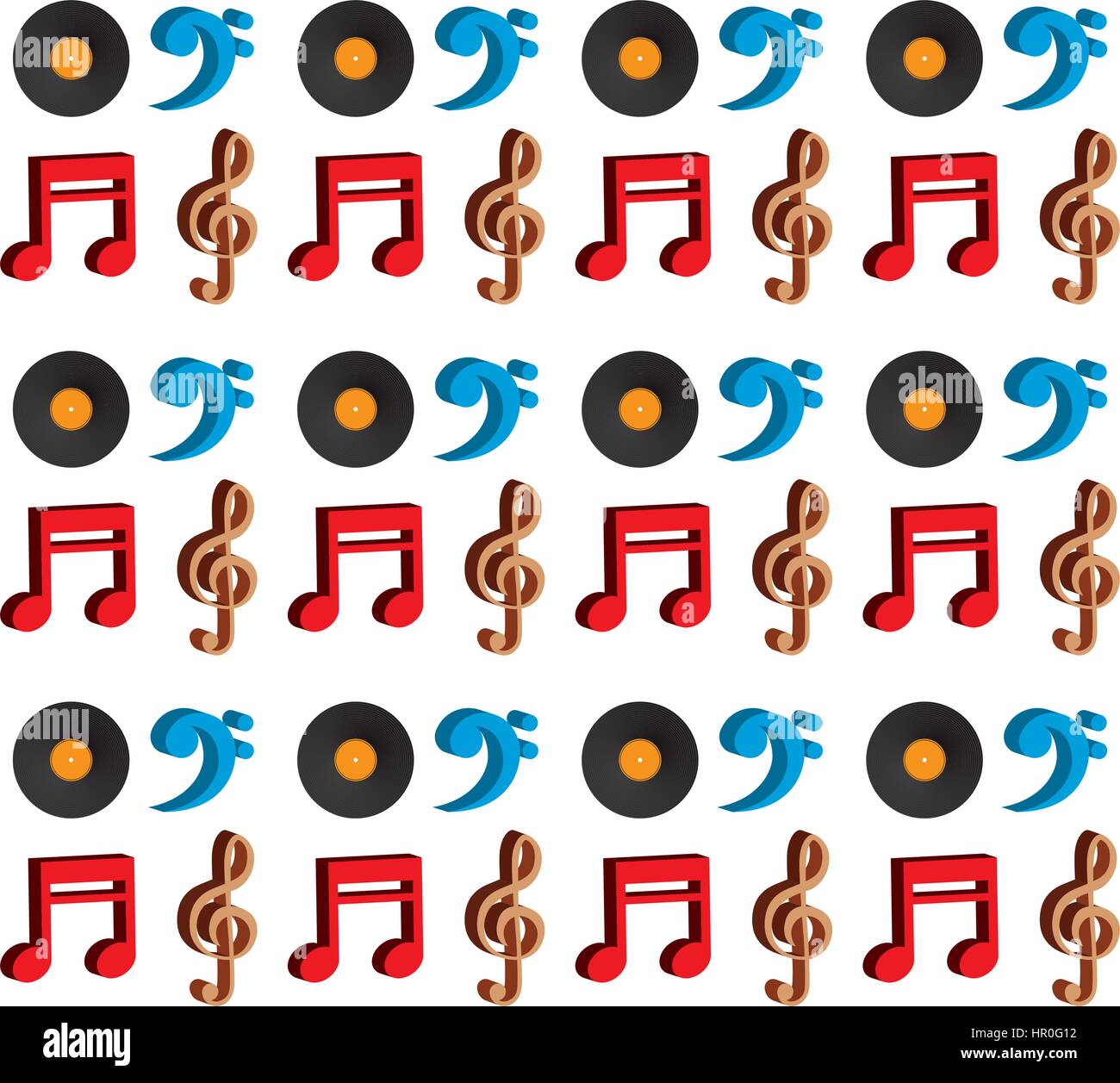 Music notes symbol Stock Vector Image & Art - Alamy